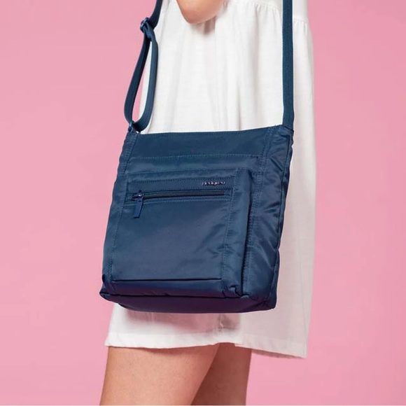 Hedgren | Bags | Hedgren Orva Rfid Shoulder Bag Navy Blue | Poshmark